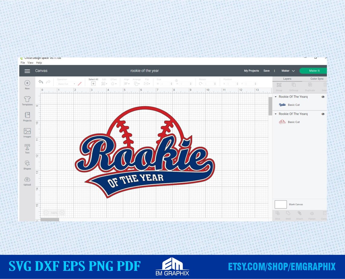 Rookie of the Year SVG Baseball SVG First Birthday Svg for - Etsy