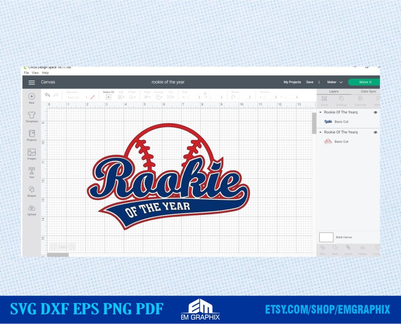 Rookie of the Year Baseball Family SVG Bundle (digital Download) - Etsy
