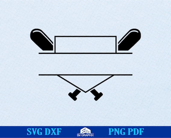 Home Plate SVG Split Home Plate Svg Cross Bats Png | Etsy