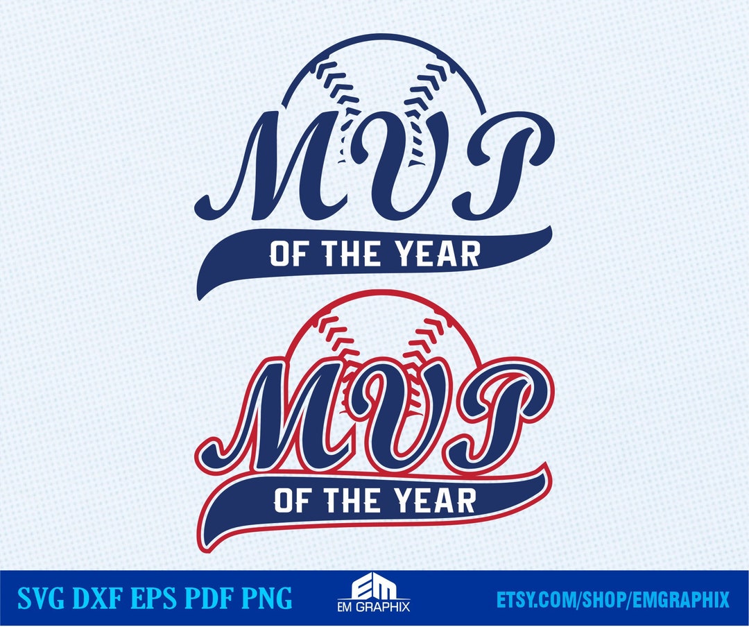MVP of the Year SVG | Baseball Mvp Shirt | MVP Dad Svg | Birthday Daddy ...