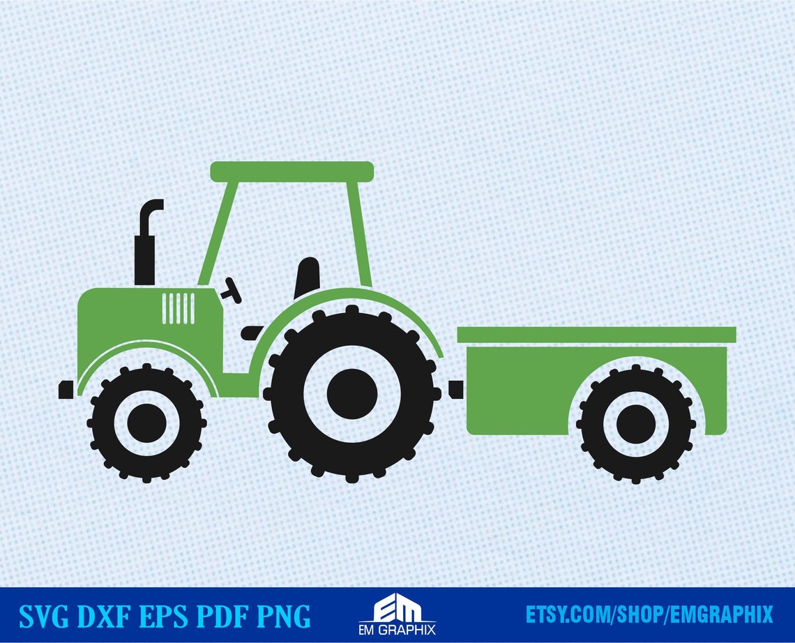 Farm Tractor SVG Tractor Svg Farm Png Farm Cut File - Etsy