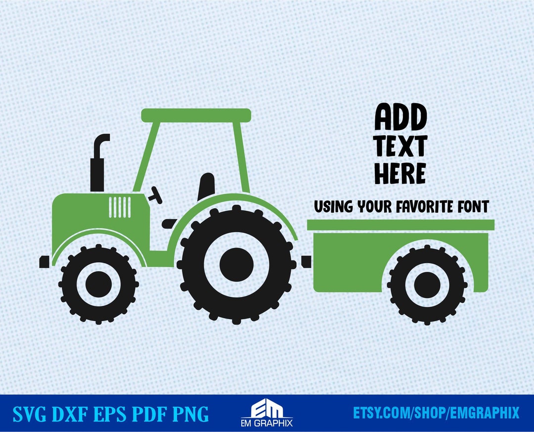 Farm Tractor SVG, Tractor Svg, Farm Png, Farm Cut File, Tractor Clip ...