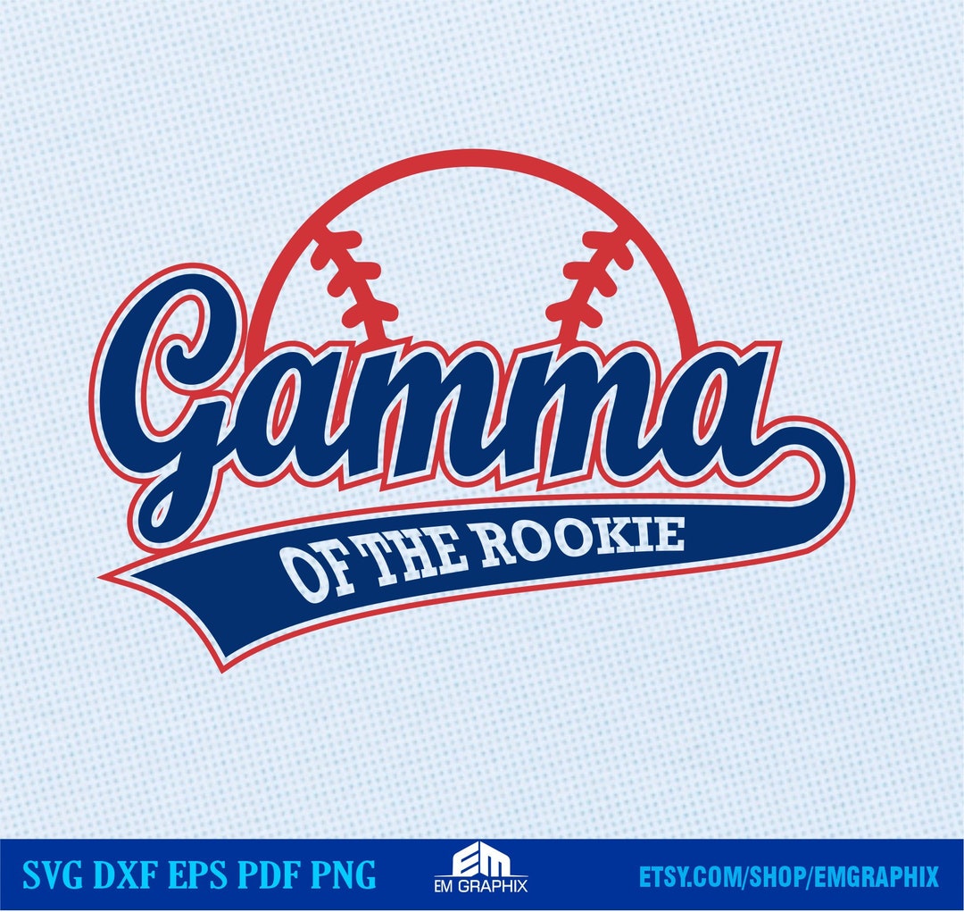 Gamma SVG, Gamma of Rookie Svg, Baseball Shirt for Gamma, Digital Cut ...
