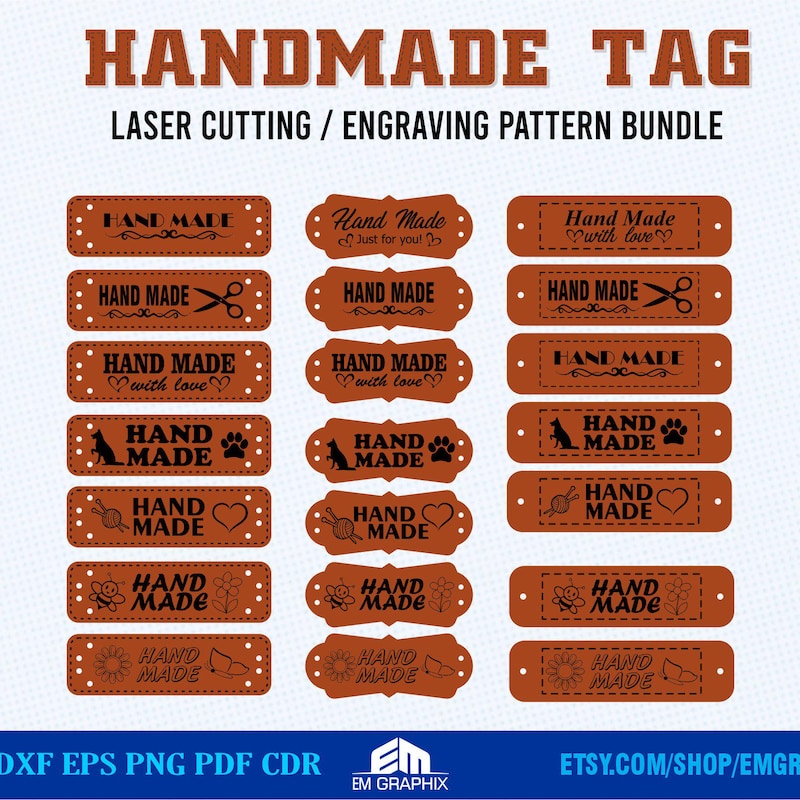 Handmade Tags - Etsy