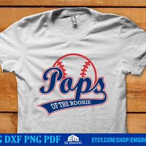Lolli and Pops of the Rookie of the Year Svg Png, Baseball Themed Shirt ...