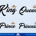 Royal Family Design Svg | Family Shirts Svg - King Queen Prince ...