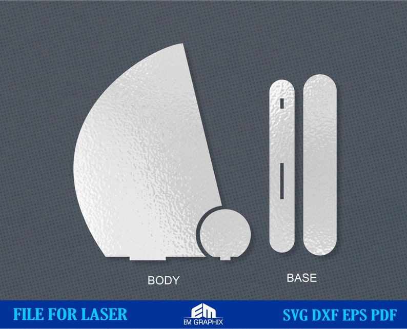 Plaque Award Shape With Base SVG Laser Cut Files Instant - Etsy