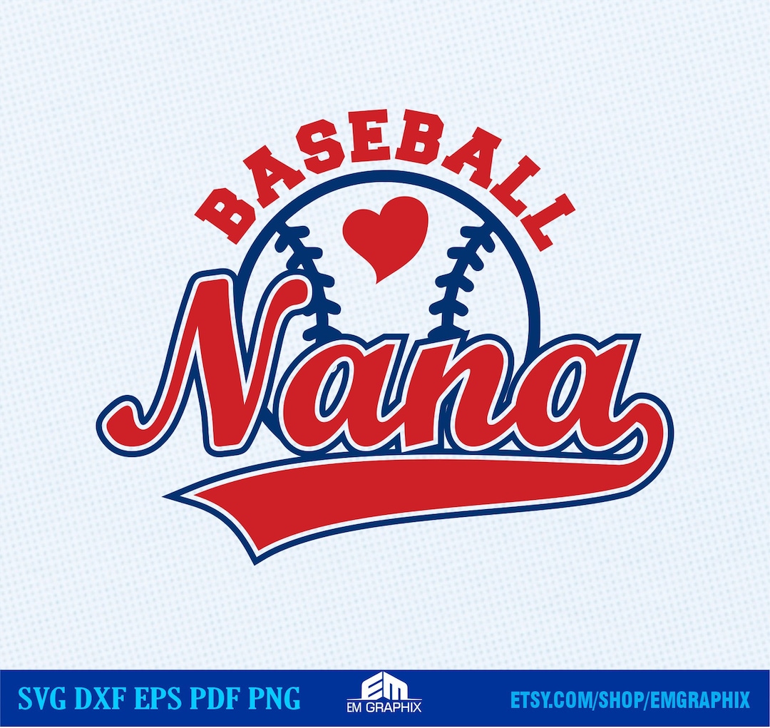 Baseball Nana SVG, Baseball Nana Shirt, Baseball Svg, Sublimation, Dft ...