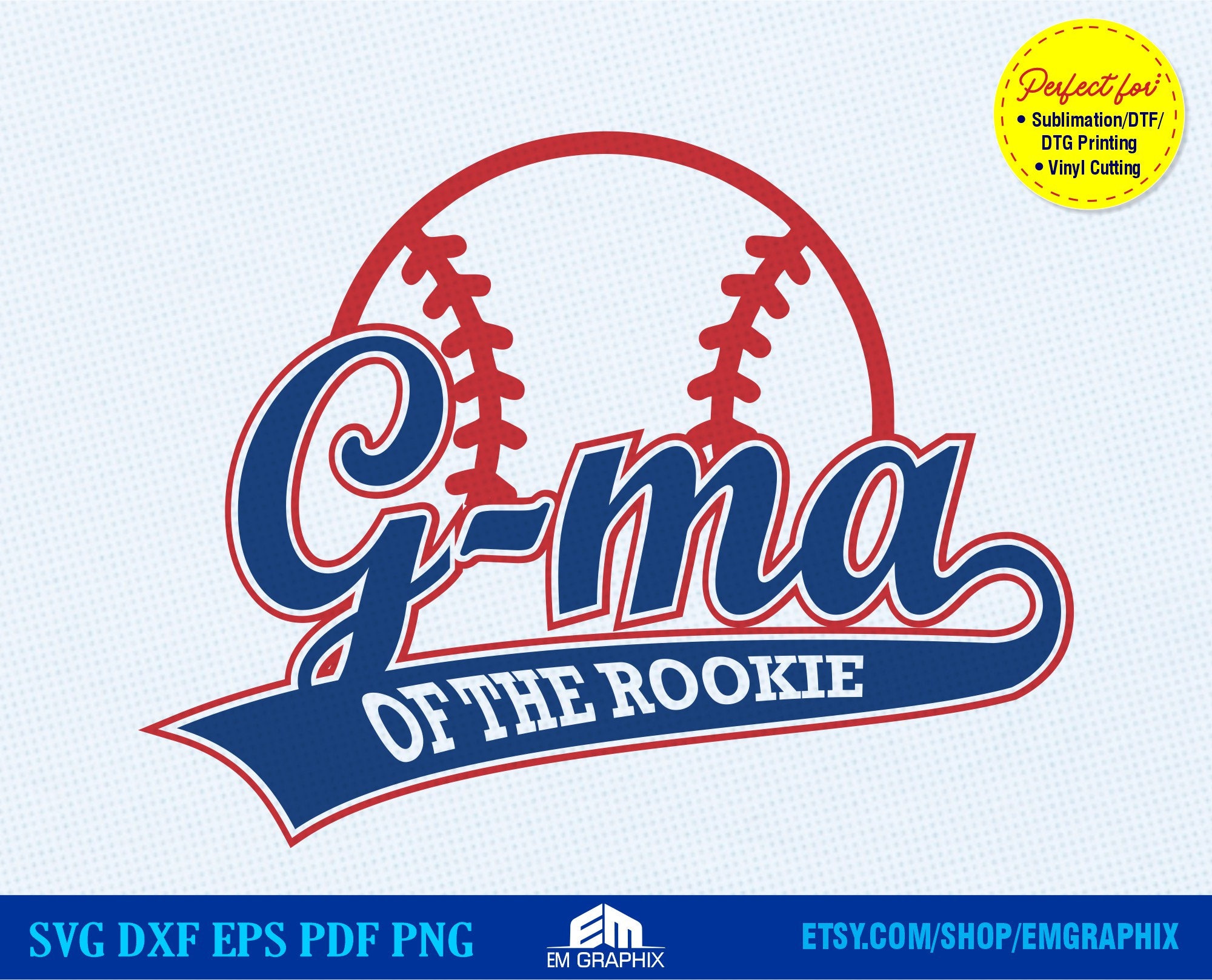 G-ma SVG G-ma of Rookie Svg Baseball Shirt Gma Png Digital - Etsy
