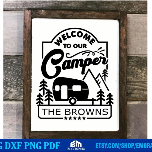 Class A Motorhome RV Camping SVG Bundle Camper Cut Files - Etsy Canada