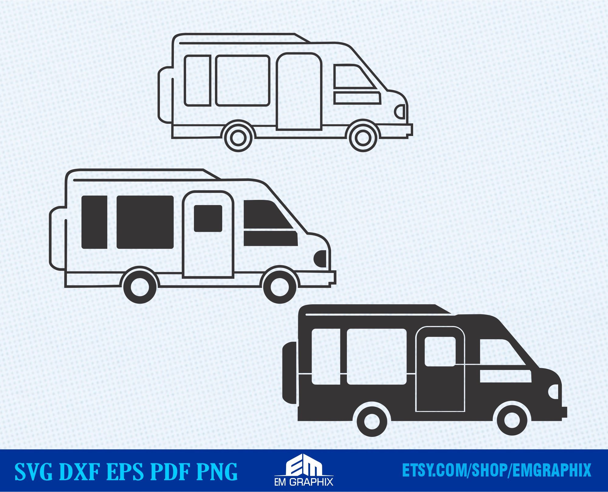 Camper Van SVG Camper Van Clipart Van Life SVG Camper - Etsy Singapore