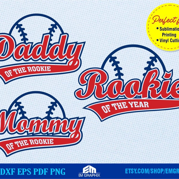 Daddy of the Rookie Svg - Etsy