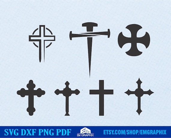 Religious Cross Svg Bundle Cross SVG Easter SVG Digital | Etsy