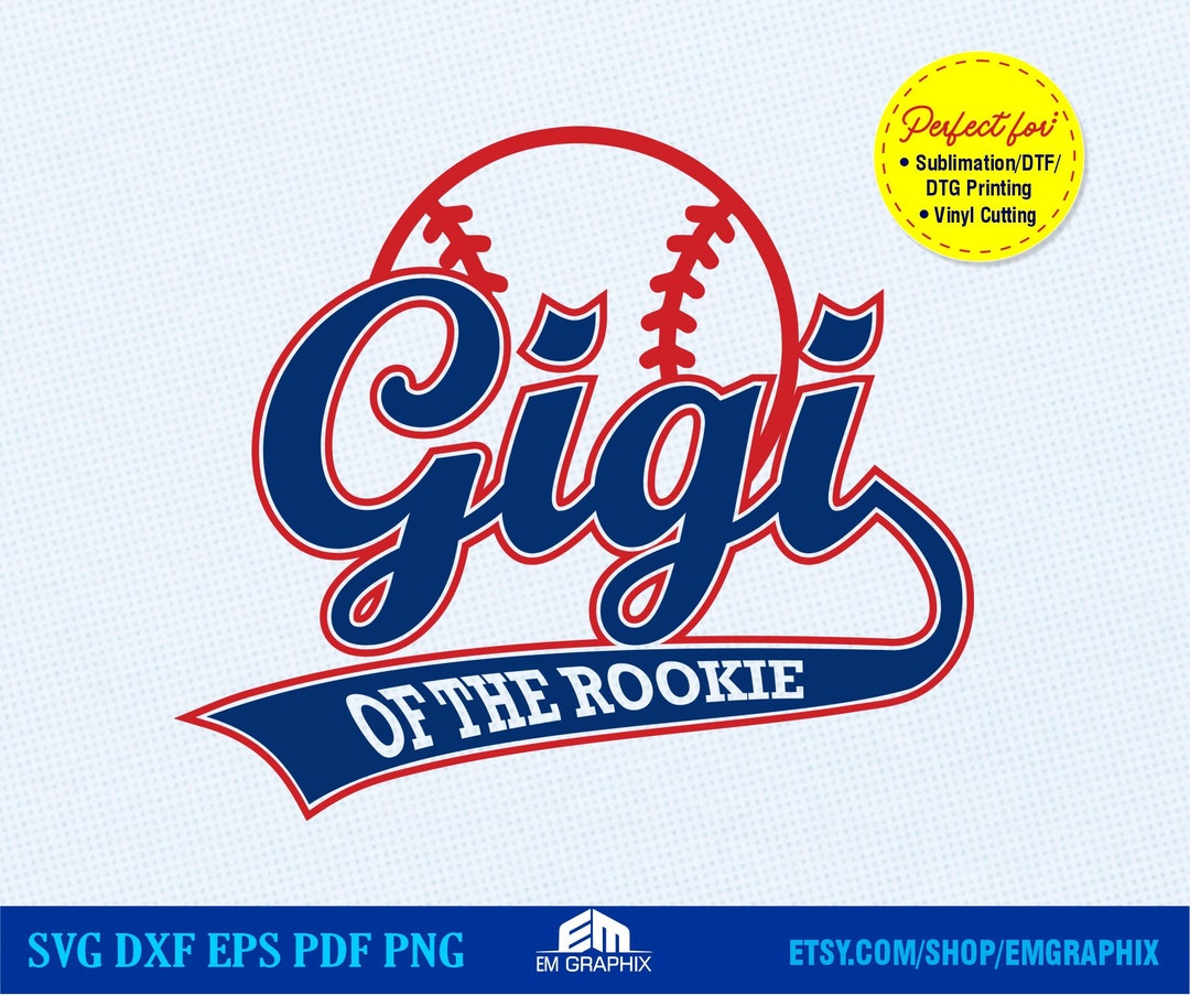 Rookie Birthday Svg | Gigi of Rookie Svg Baseball Theme Party Shirt SVG ...