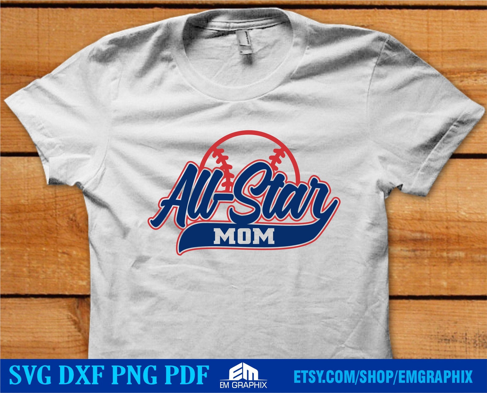 Baseball All-star- All Star Mom, All Star Dad, All Star Couple Shirt ...