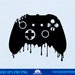 Dripping Video Game Controller, Game Console Clip Art, Xbox SVG, Gaming ...