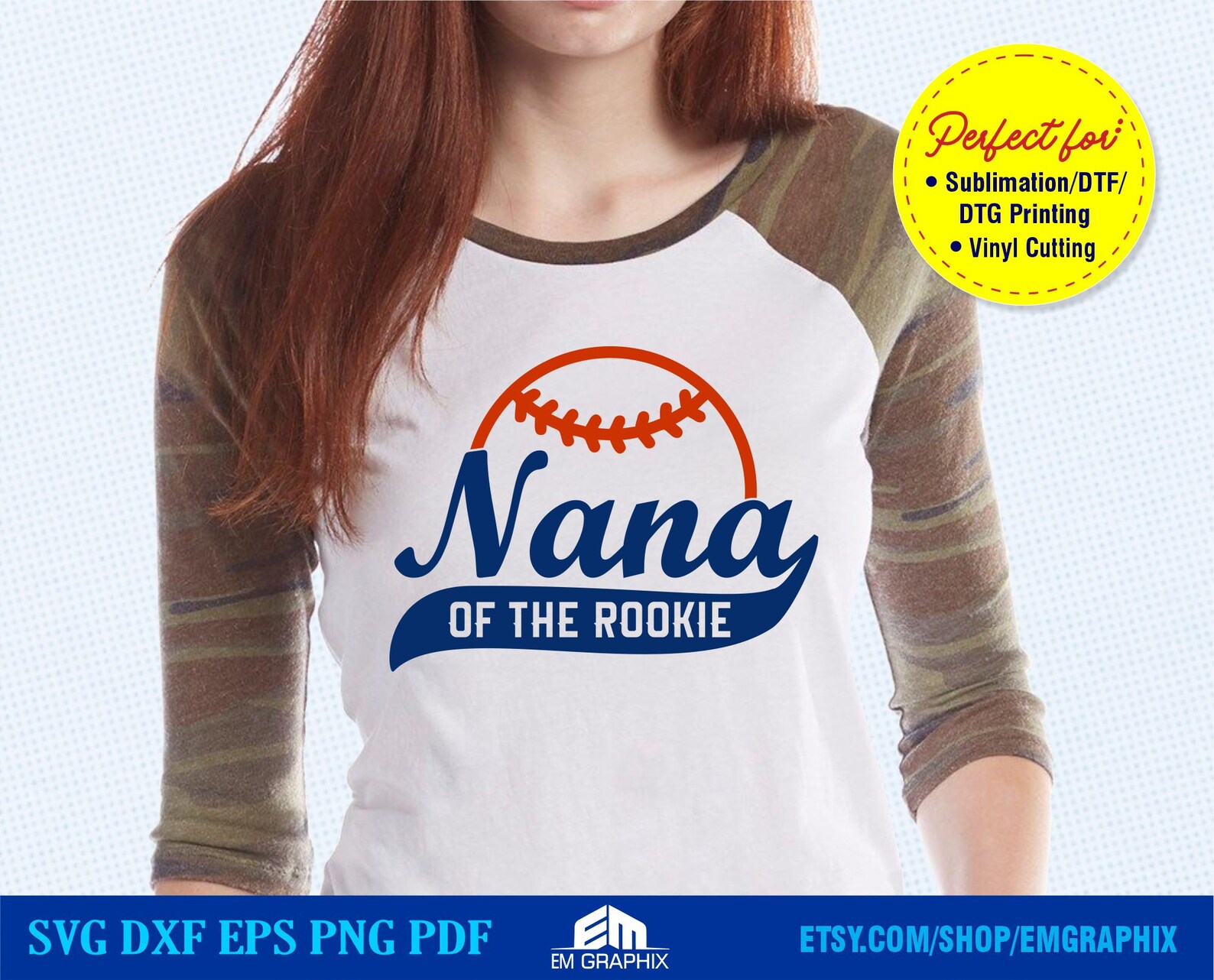 Rookie Year SVG Nana of the Rookie Papa of the Rookie of - Etsy