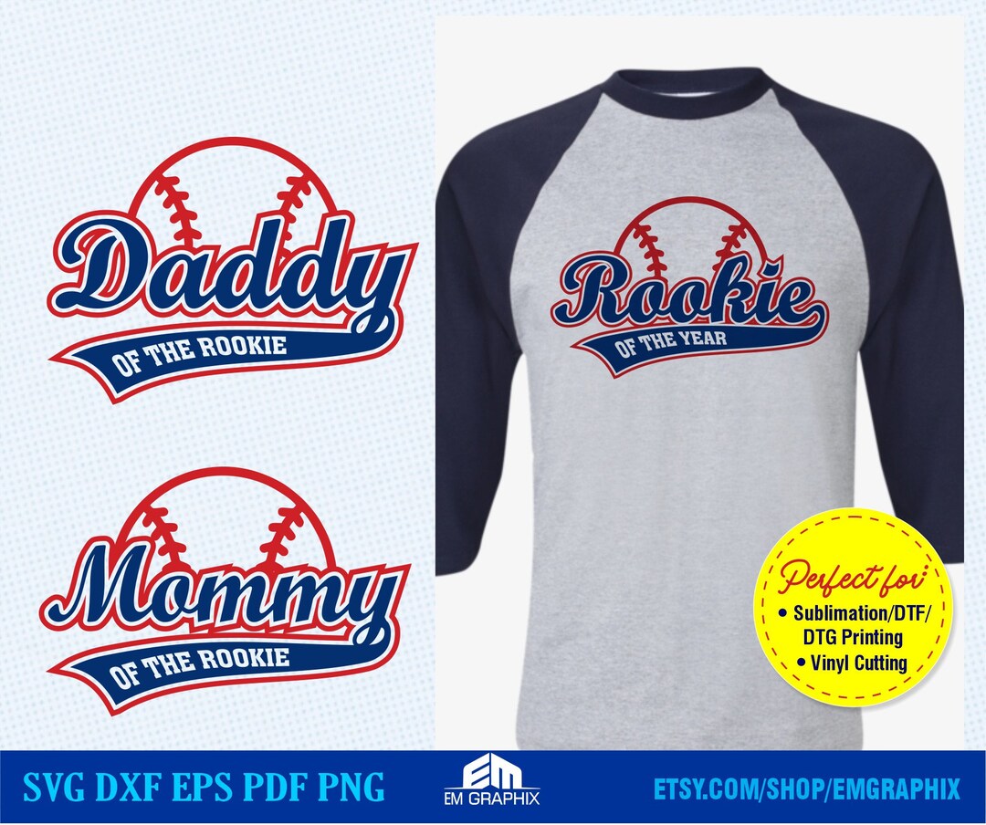 Rookie of the Year Svg | Matching Shirt Designs for Rookie of the Year ...