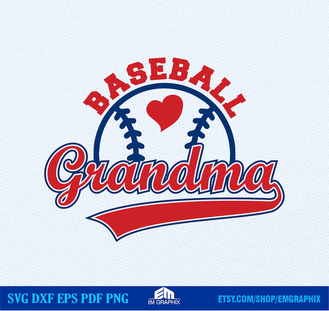 Baseball Grandma Svg Png Baseball Life Svg Grandma Svg Baseball Iron