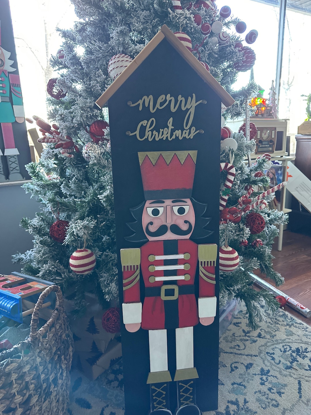 Wooden Handpainted Nutcracker - Etsy