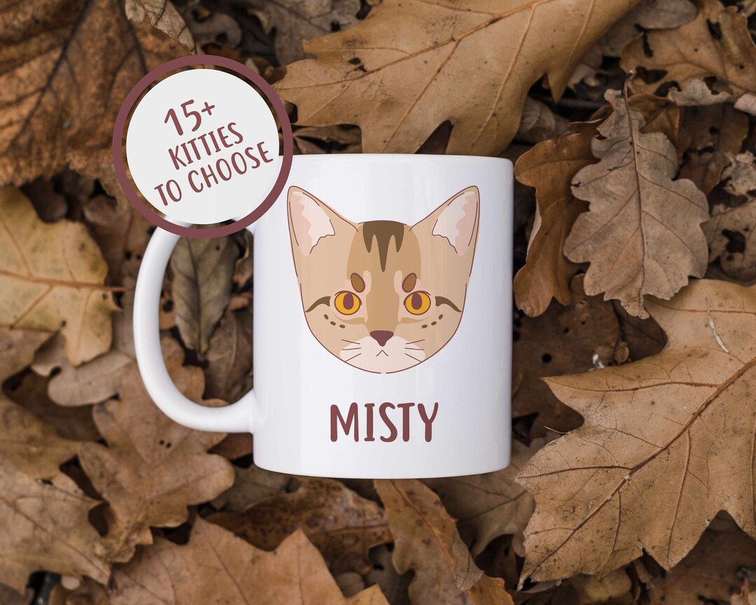Custom Manx Cat Mug Cat Mom Gift Personalized Coffee Mug - Etsy
