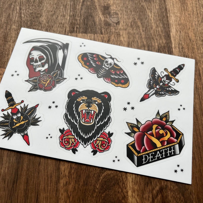 Tattoo Sticker - Etsy