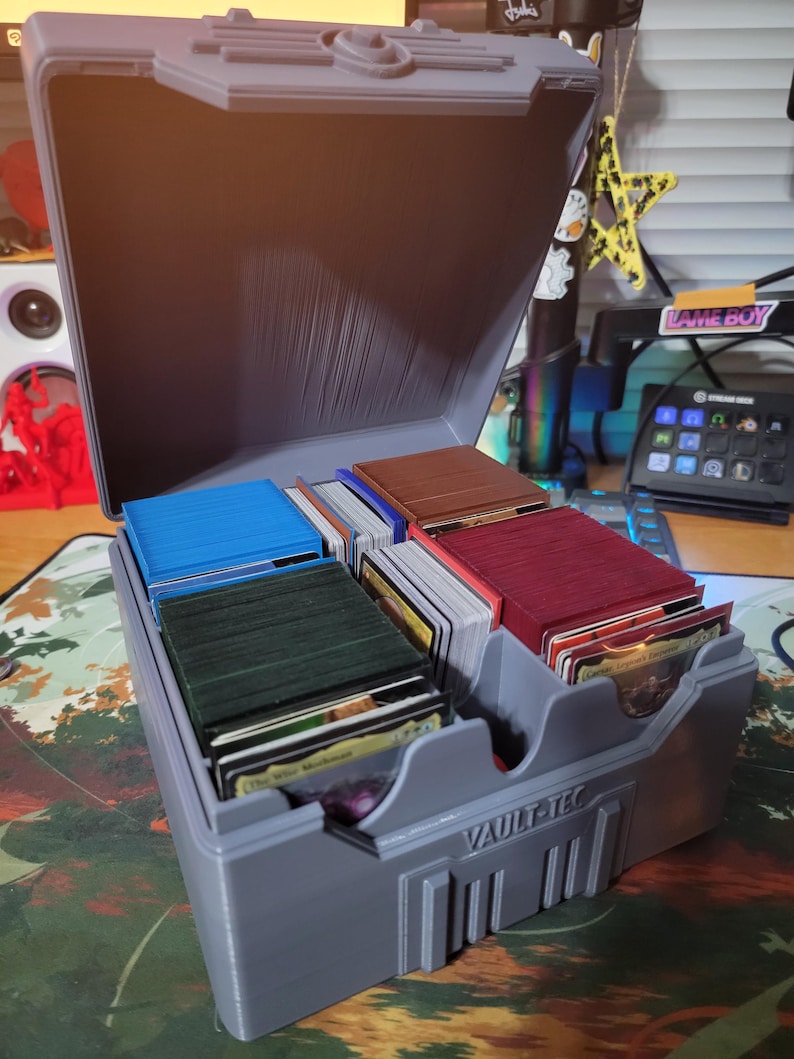 MTG Vault Tec Box 3D Model STL - Etsy