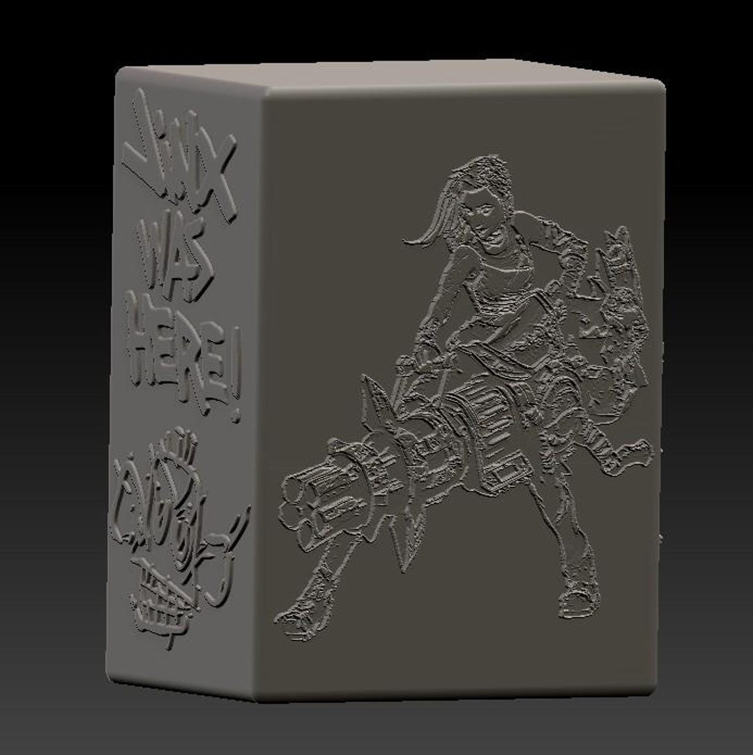 Riftbound: Lol Jinx Box 3D Model STL - Etsy