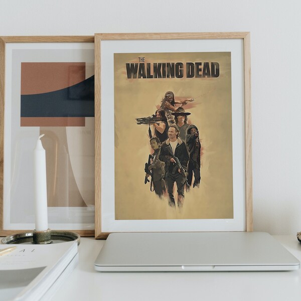 Walking Dead Poster - Etsy