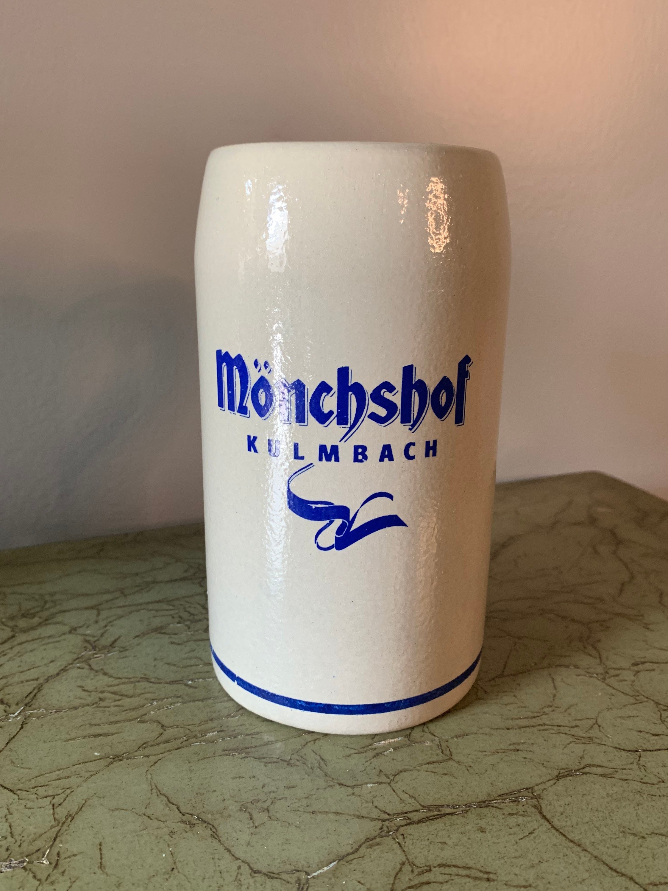 Authentic Monchshof Kulmbach German .5L Beer Stein / Germany ...