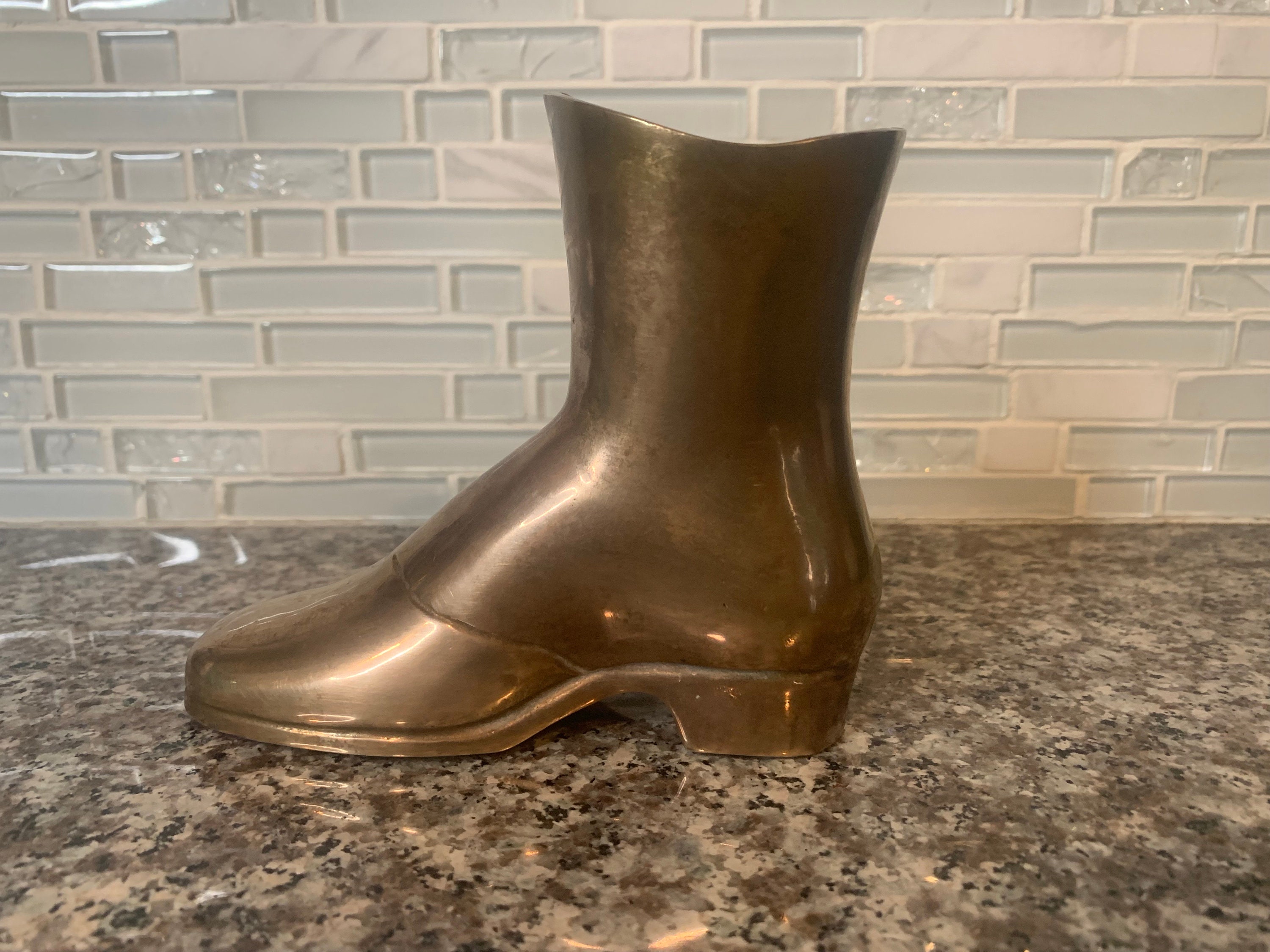 Vintage Victorian Boot Vase Figural Boot - Etsy