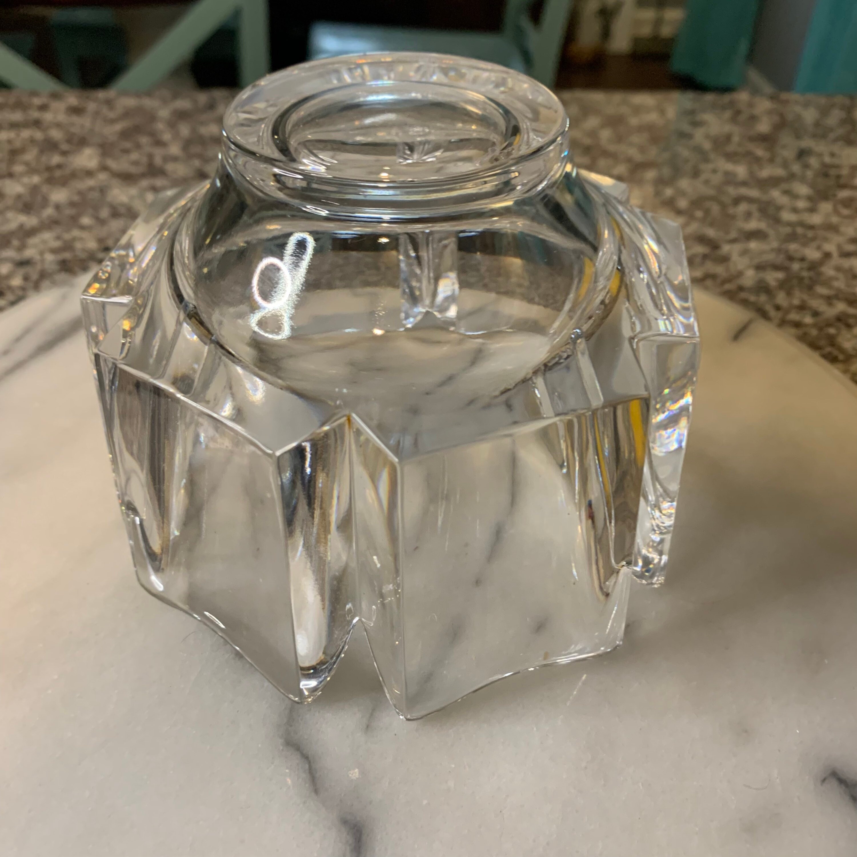 Vintage Orrefors Art Glass Corona Pattern Signed Lars - Etsy