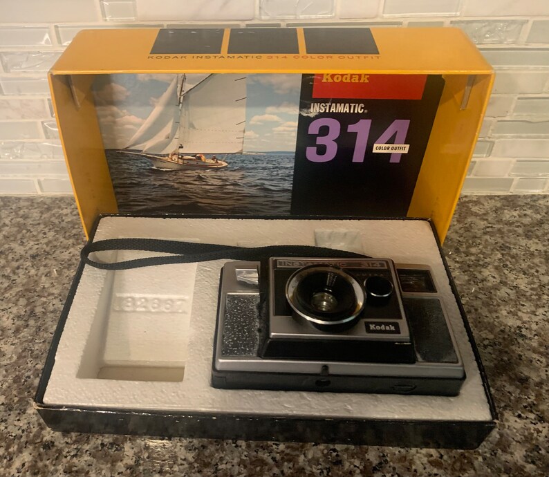 Kodak Instamatic 314 Camera | Original Box | - Etsy
