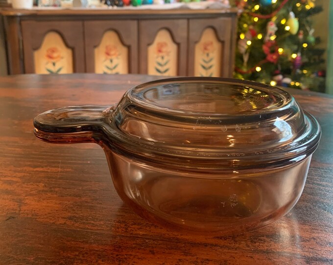 Vintage Corning Vision grab-it and Go Bowls With Glass Lid V-150-B ...