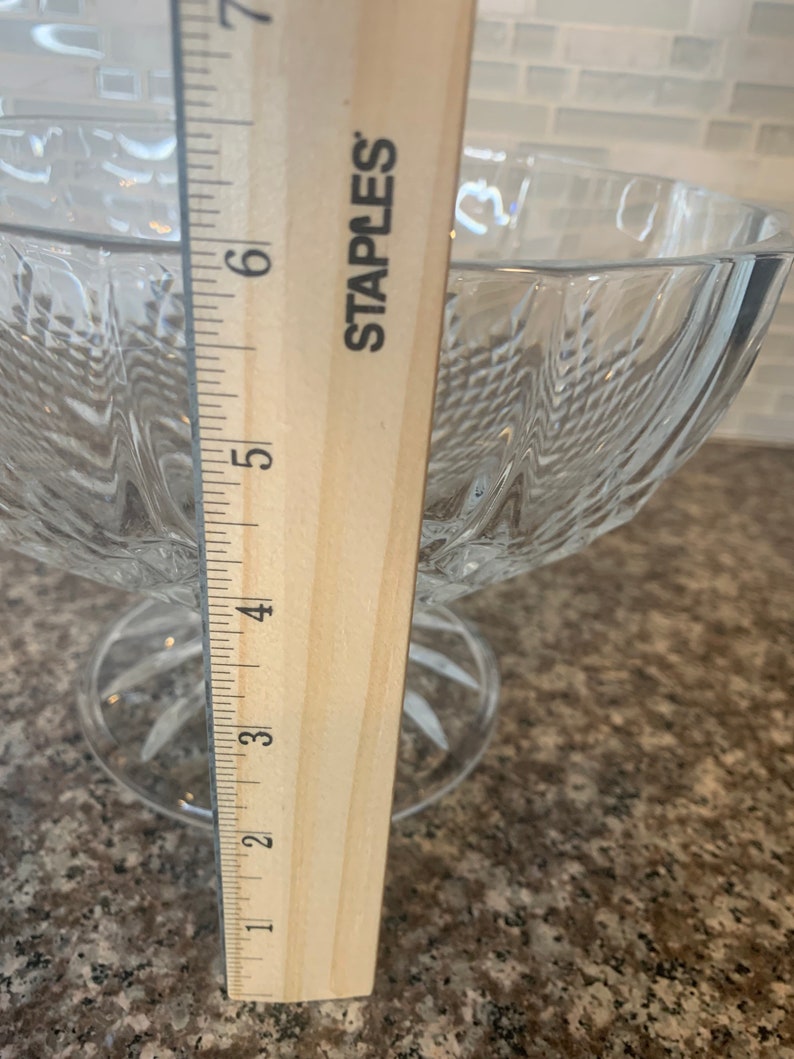 Vintage Cristal D’arques Longchamp 24% Lead Crystal 8 Inch Footed ...