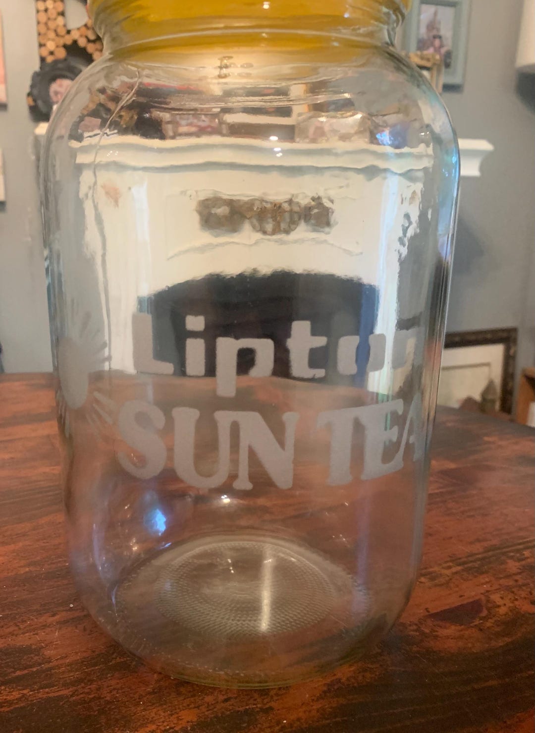 Vintage Lipton Tea Sun Tea Jar | One Gallon | Retro | - Etsy