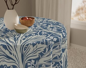 Blue Tablecloth Pattern - Etsy