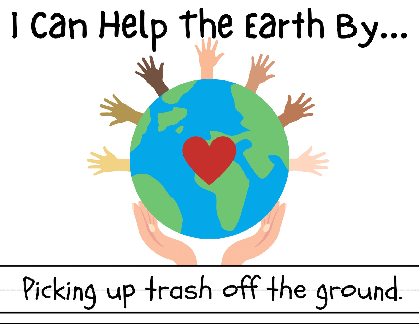 I Can Help the Earth By... - Etsy