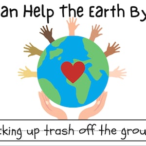 I Can Help the Earth By... - Etsy