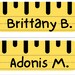 Ruler Name Tags editable Version - Etsy