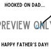 Father’s Day “hooked on Dad” Handprint Gift - Etsy