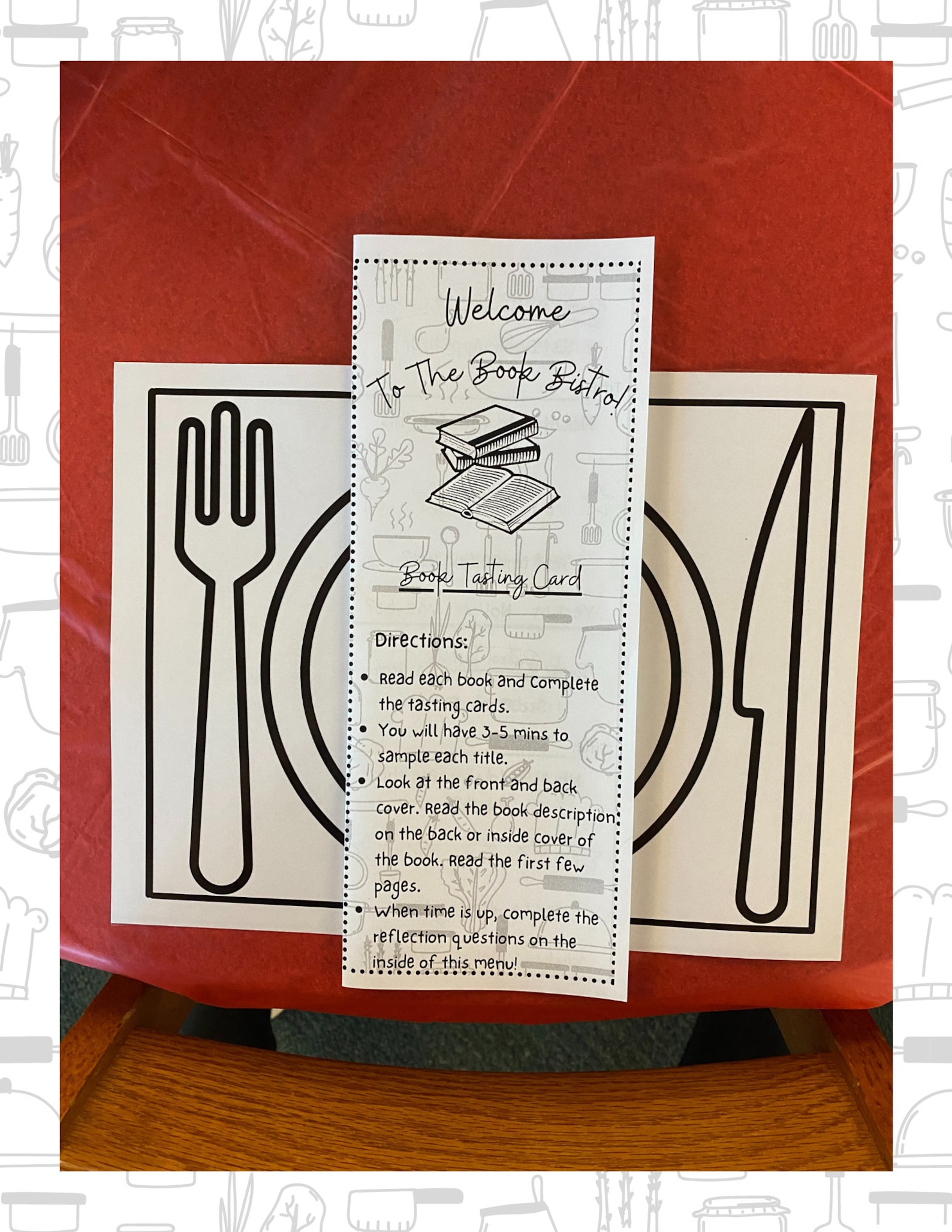 Book Tasting Kit - Etsy