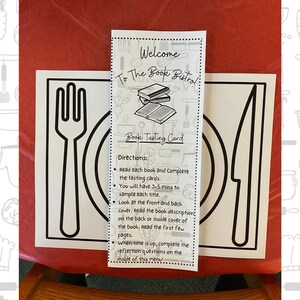 Book Tasting Kit - Etsy