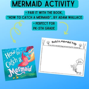 How to Catch A Mermaid Activity - Etsy