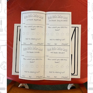 Book Tasting Kit - Etsy