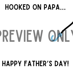 Father’s Day “hooked on Papa” Handprint Gift - Etsy