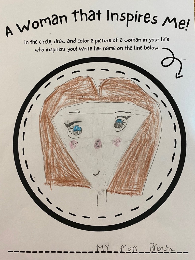 Women's History Month Worksheet - Etsy