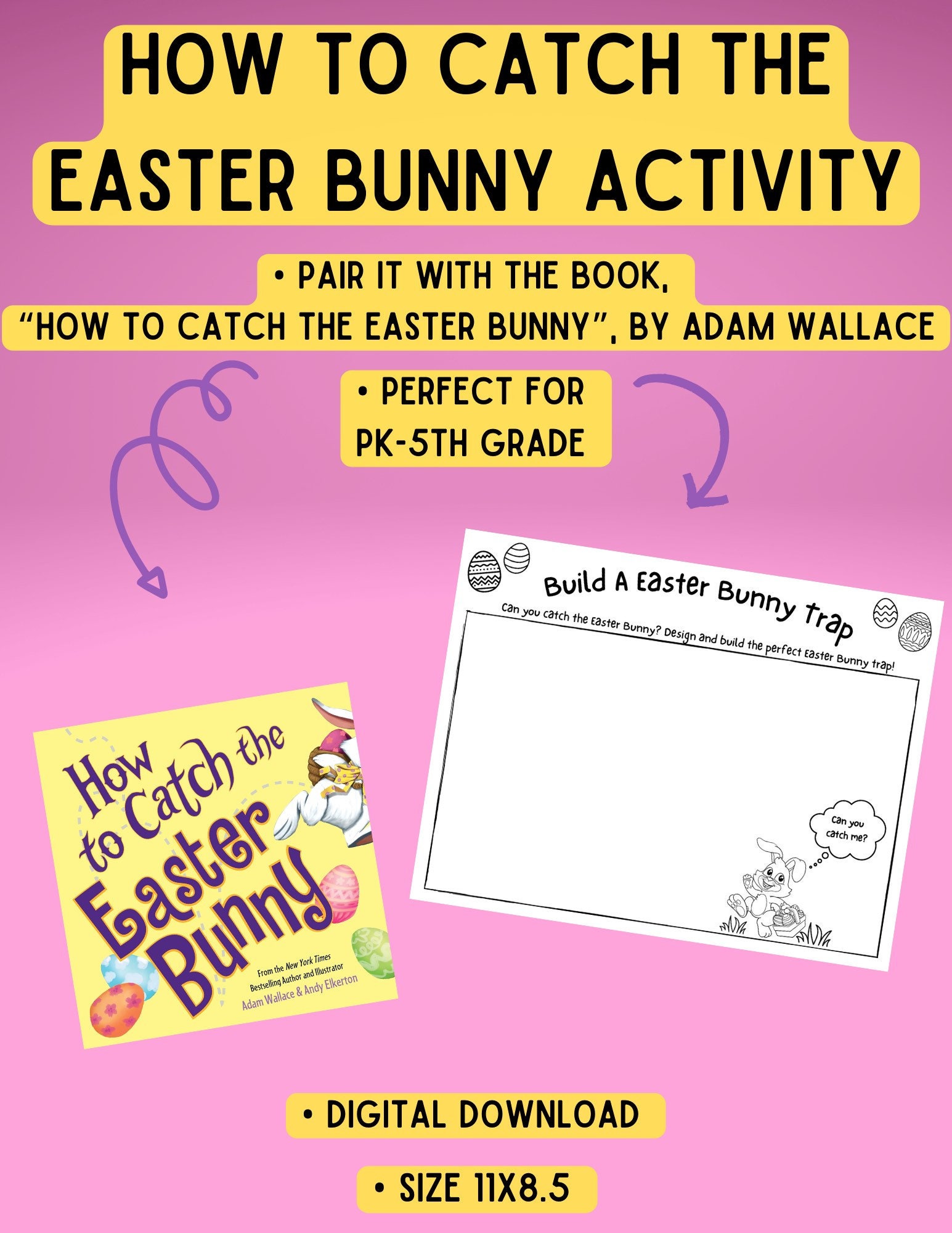 How to Catch the Easter Bunny Activity - Etsy