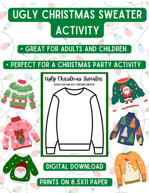 Christmas Sweater Design Your Own