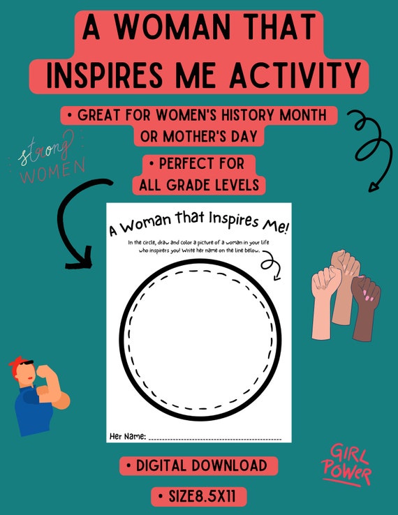 Hojas De Trabajo Con Actividades Para El Mes De La Historia De La Mujer
